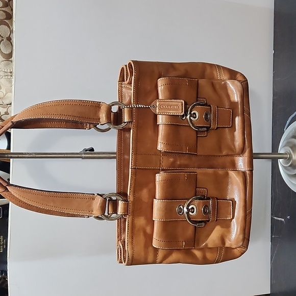 Coach | Bags | Coach Brown Leather Bag | Poshmark